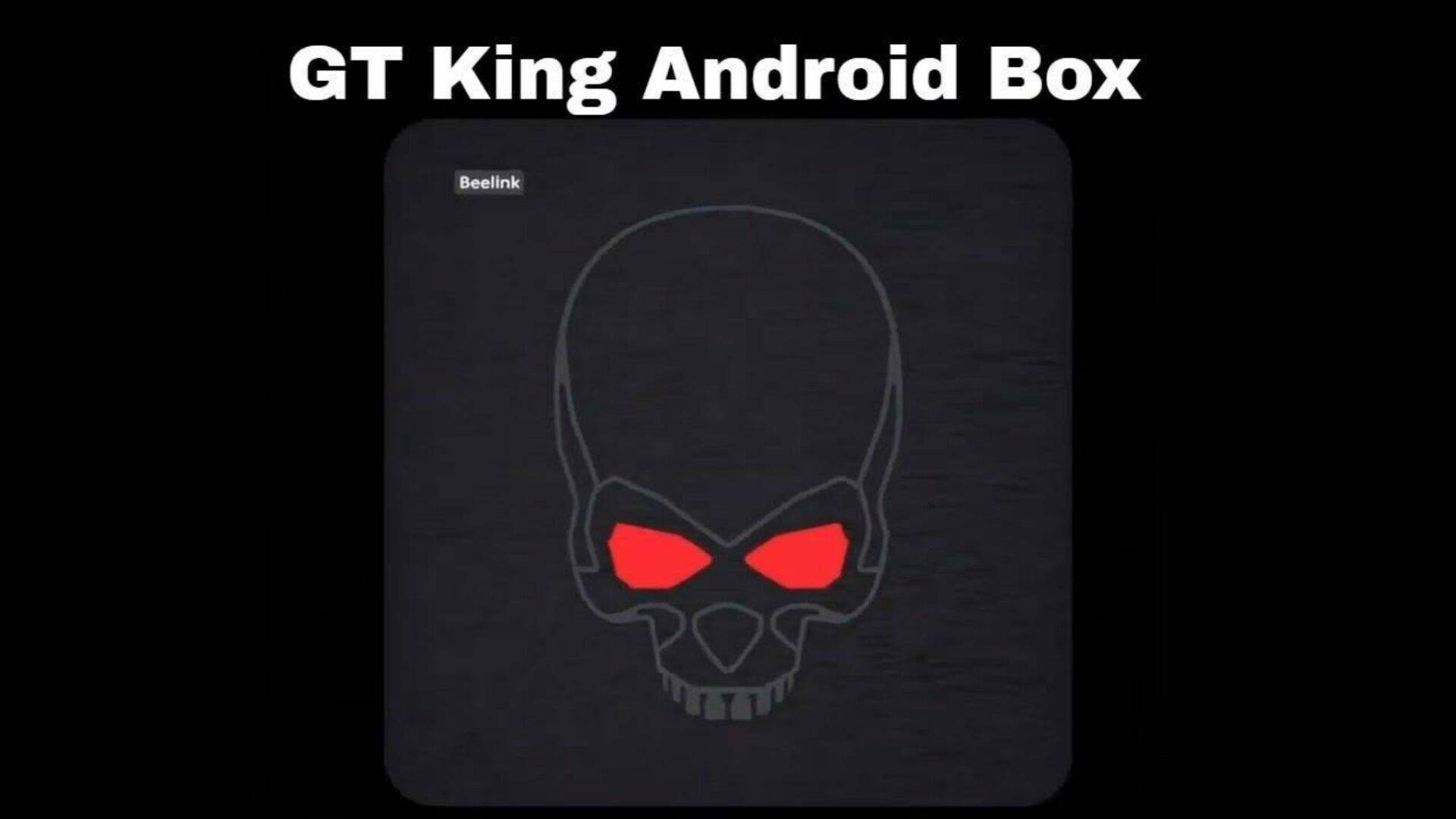 Beelink GT King 4K Android TV Box - DROIX