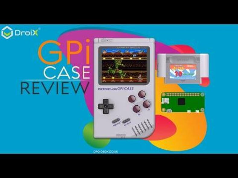 RETROFLAG GPi Case Handheld Retro Gaming Console - DROIX