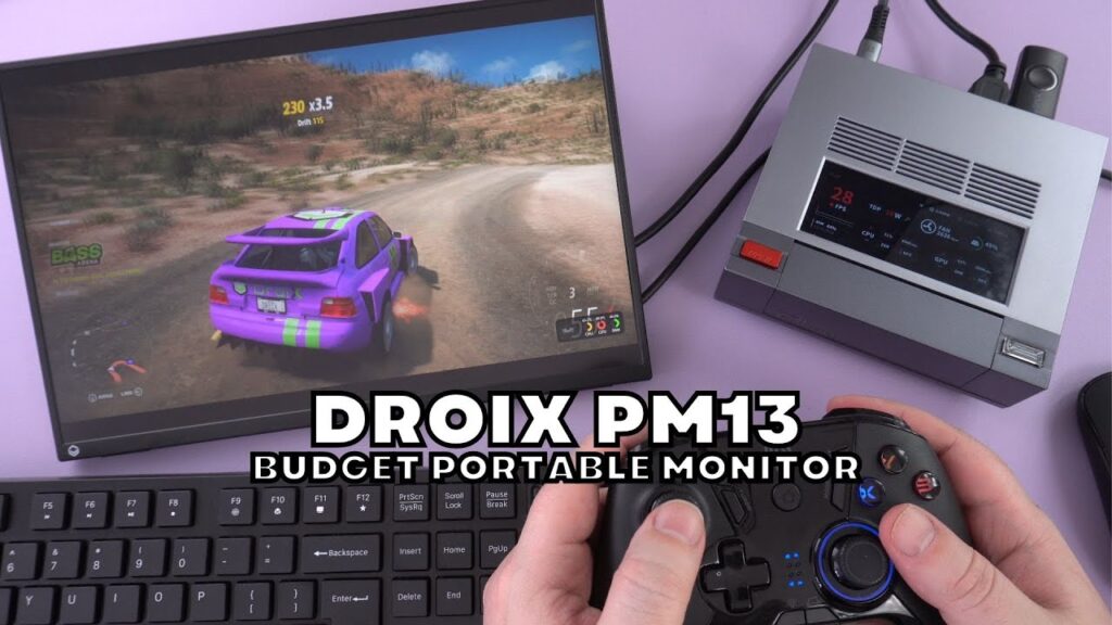 DroiX PM13 2K Portable Monitor - DROIX
